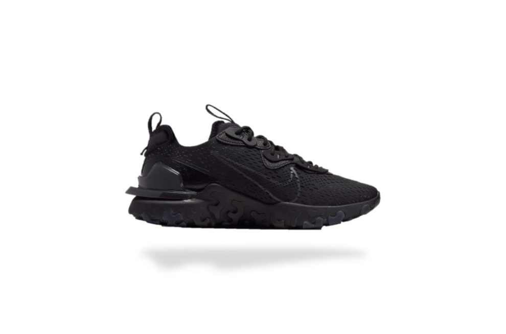 WMNS NIKE REACT VISION TRIPLE BLACK | SNEAK OFFICIAL STORE - NOIR