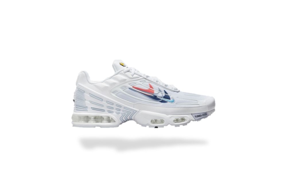 NIKE AIR MAX PLUS TN 3 MULTI SWOOSH WHITE | SNEAK OFFICIAL STORE - BLANC